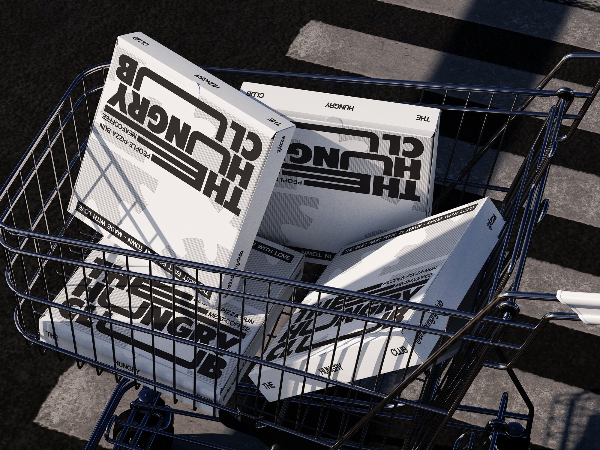 Fast Food Branding Mockup – VITORA